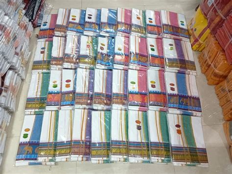 Cotton Dhoti Set At ₹ 545piece Raman Reiti Vrindavan Id