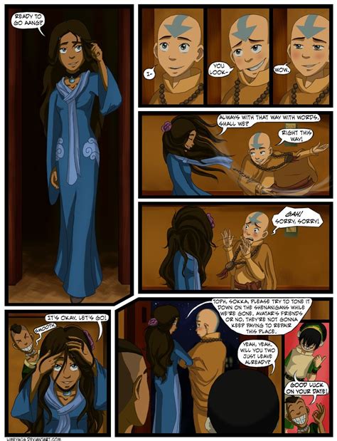 First Date Pg6 By Limey404 On Deviantart Avatar Airbender Avatar The Last Airbender