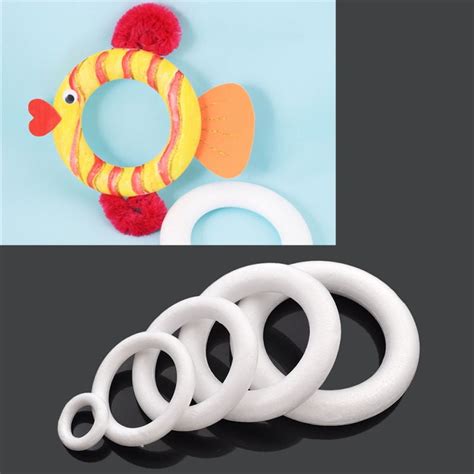 1 100pcs White Foam Styrofoam Polystyrene Modelling Diy Craft Shape