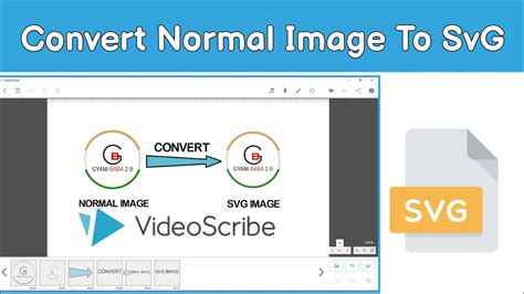 How To Convert Normal Image To Svg Format How To Convert A Png And To Svg For Videoscribe