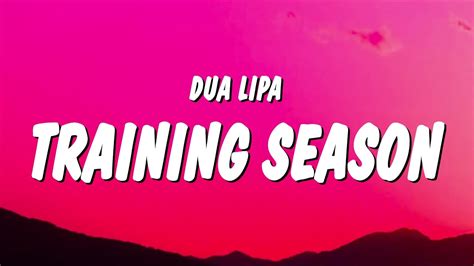 متن و ترجمه آهنگ Training Season از Dua Lipa ماگرتا