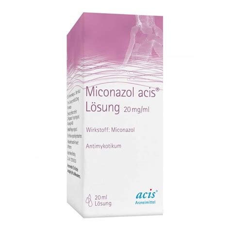 Miconazol acis 20 ml bestellen & sparen - Deutsche Internet Apotheke