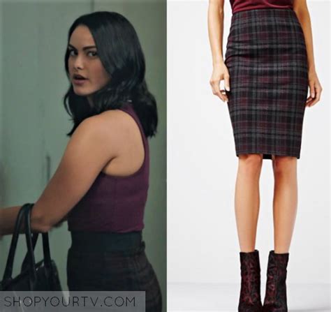Riverdale Season 1 Episode 3 Veronicas Plaid Skirt Shop Your Tv