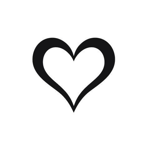 Premium Photo Heart Icon