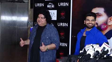 Soniya Bansal Sajid Khan And Shiv Thakare At Song Launch Koi Baat