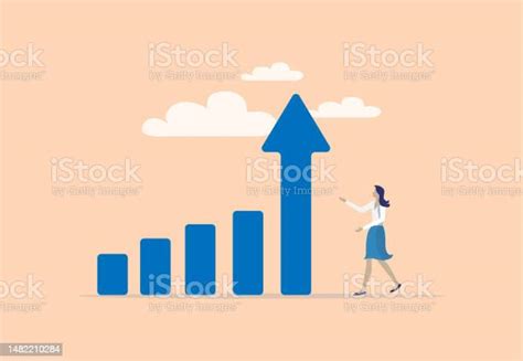 Arrow Up Graph Stock Illustration Download Image Now Analyzing Arrow Symbol Backgrounds