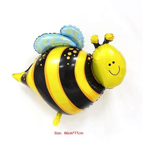 Large bee Grands ballons en Mylar en forme de papillon décoration de
