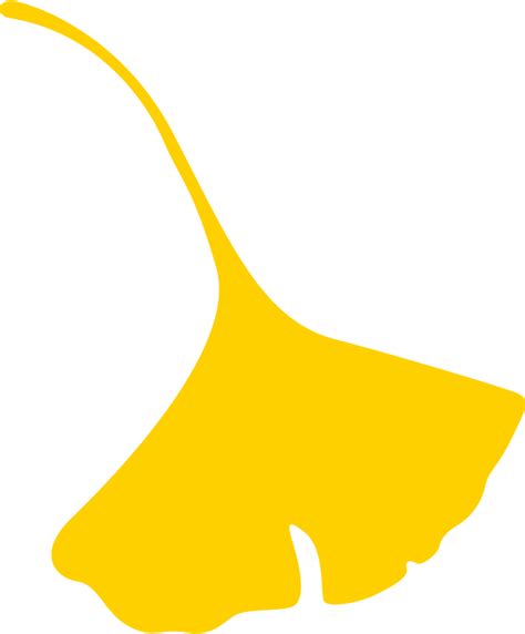 Ginkgo Leaf Free Vector Clipart Images On