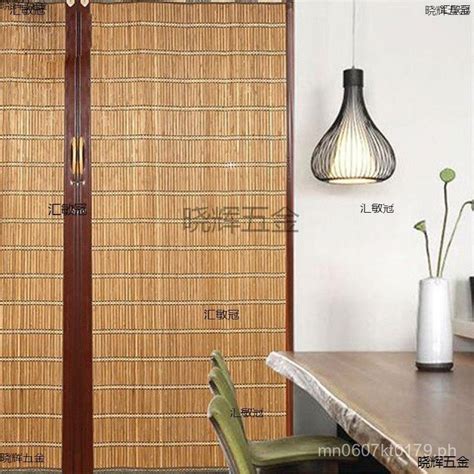 Bamboo Curtain Sliding Door Bamboo Roll Home Use Shopping Mall Folding
