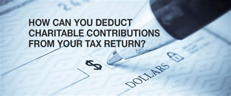 What You Need To Know To Deduct Charitable Contributions On Your 2019