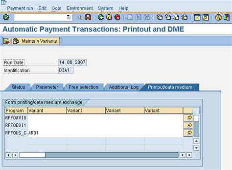 Automatic Payment Program In Sap