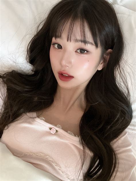 아이브 장원영 앞있 생머리 Vs 앞있 웨이브