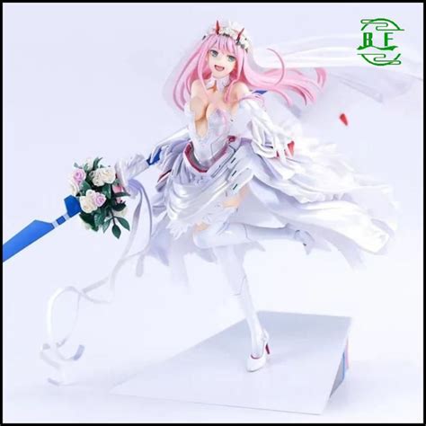 Аниме фигурка Darling In The Franxx Любимый во Франксе Zero Two 02 цвет красный 27см No Box