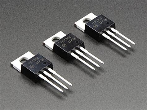 TIP120 Transistor Pinout Equivalent Arduino Circuit