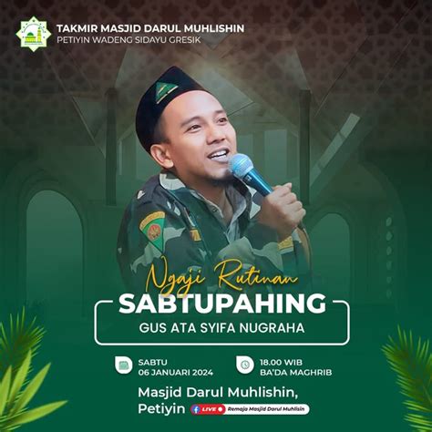 Poster Desain Pamflet Kajian Pengajian Ceramah Islami Di 2024 Desain Pamflet Desain Desain