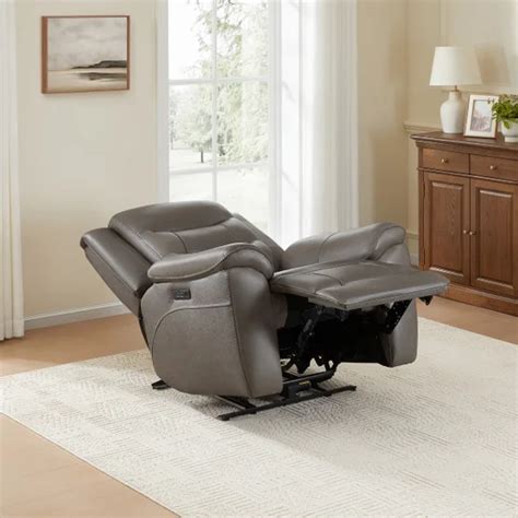Mason Leather Power Recliner With Power Headrest Costco