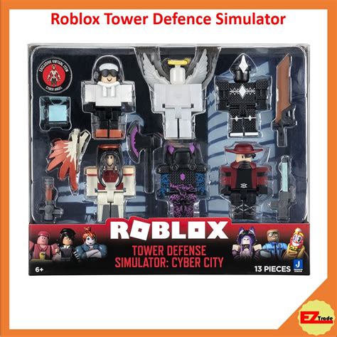 Roblox Action Collection Tower Defense Simulator Cyber City Six