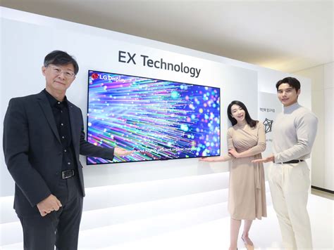 Lg디스플레이 차세대 Tv 패널 ‘oledex 발표 Lg Display Newsroom
