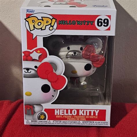 Funko Hello Kitty Polar Bear With Free Mystery Pop Hobbies And Toys