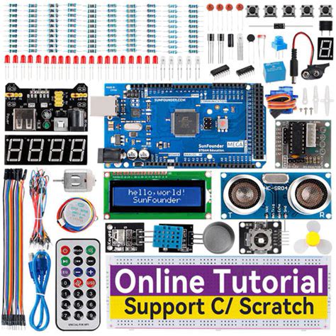 Sunfounder Starter Kit Arduino Mega