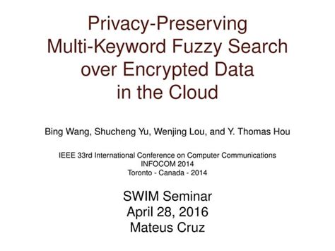privacy preserving multi keyword fuzzy search over encrypted data in