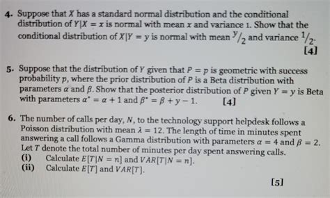 Solved Suppose That X Has A Standard Normal Chegg