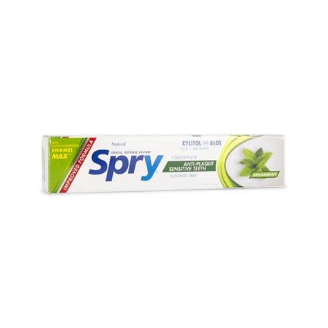 Spry Xylitol Toothpaste Fluoride Free Bonus Size 141g Your Health