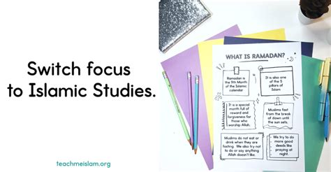 3 Ways To Homeschool In Ramadan