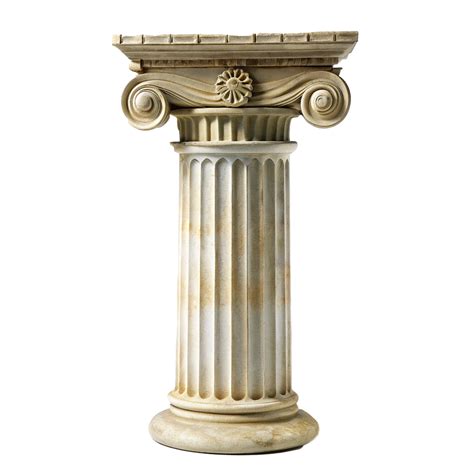 Elegant Classical Style Decorative Column Architectural Element 58444102 Png