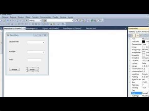 Crear Reportes Con Visual Studio Con Reportviewer Y Procedimientos