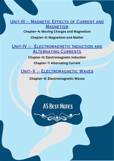 Magnetic Effects Of Current And Magnetism Electromagnetic Induction
