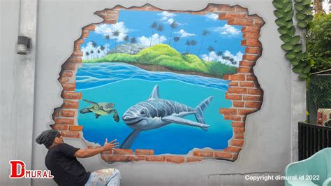 Dimural Jasa Mural Lukis Dinding Graffiti And 3d Trick Art Terbaik