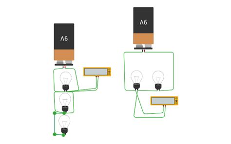 Circuit Design Series And Parallel Circuit Tinkercad