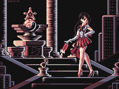 Sailor Mars Pixel Interpretation By Gupman On Deviantart