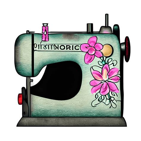 Graphic Design Sewing Machine At Andrea Delreal Blog