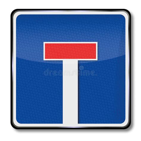 Impasse Stock Vector Illustration Of Area Traffic Icons 62197992
