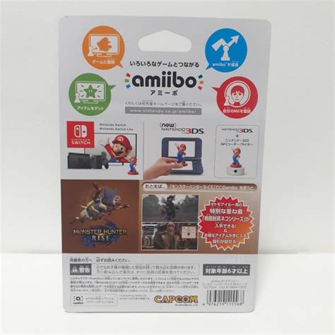 Achat Vente Amiibo Monster Hunter Rise Alico Otomo Airou Figure Japan