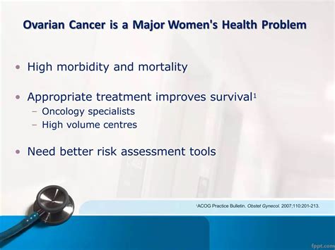 Roma Risk Of Ovarian Malignancy Algorithm Pptx
