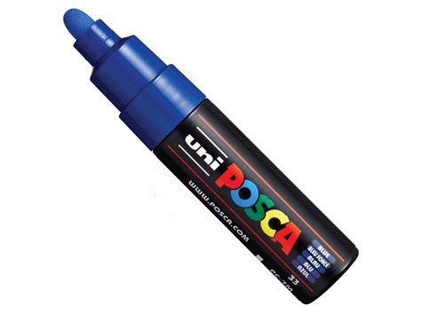 Marker Pigmentowy Posca Niebieski Pc 7M Uni POSCA Sklep EMPIK