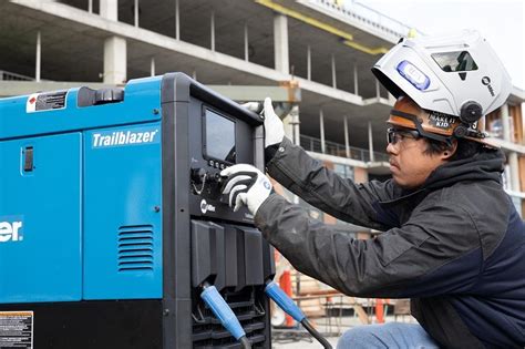 Engine Driven Welding Machine Offers Smaller Size With Reduced Fuel Costs