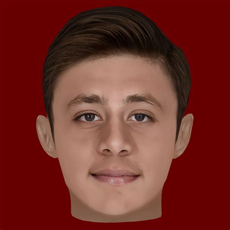 Arda Guler Head Low Poly Head For Game 3D Model By Nammichael