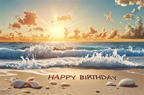 Happy Birthday Beach Images Perfect Beach Themed Birthday Visuals