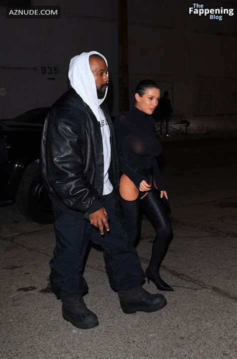 Bianca Censori Stuns In Sexy Sheer Bodysuit At La Album Listening Party Aznude