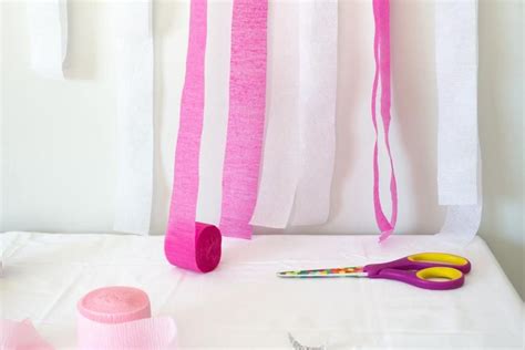 How To Make A Crepe Paper Streamer Backdrop Artofit