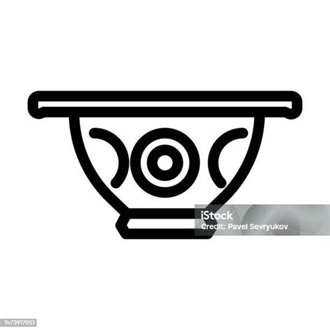 스테인레스 스틸 소쿠리 주방 조리기구 라인 아이콘 벡터 일러스트 레이 션 강철에 대한 스톡 벡터 아트 및 기타 이미지 강철