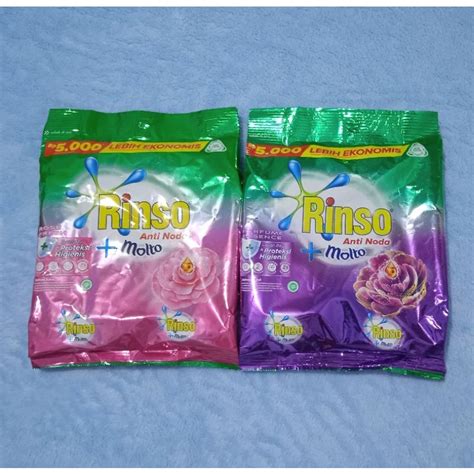 Jual Rinso Detergen 240g Shopee Indonesia