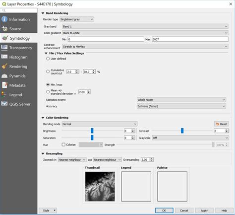 Getting Black Square After Merging Two Rasters In QGIS Geographic