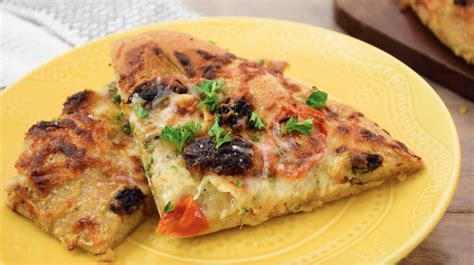 Morel Mushroom And Black Truffle Pizza Recipe The Starving Chef