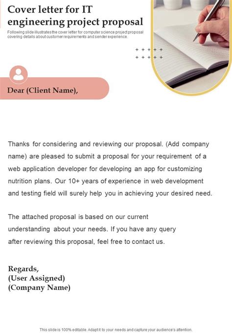 Project Proposal Letter