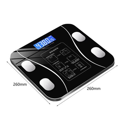 Bathroom Scale Bluetooth Digital Weighing Body Com Grandado